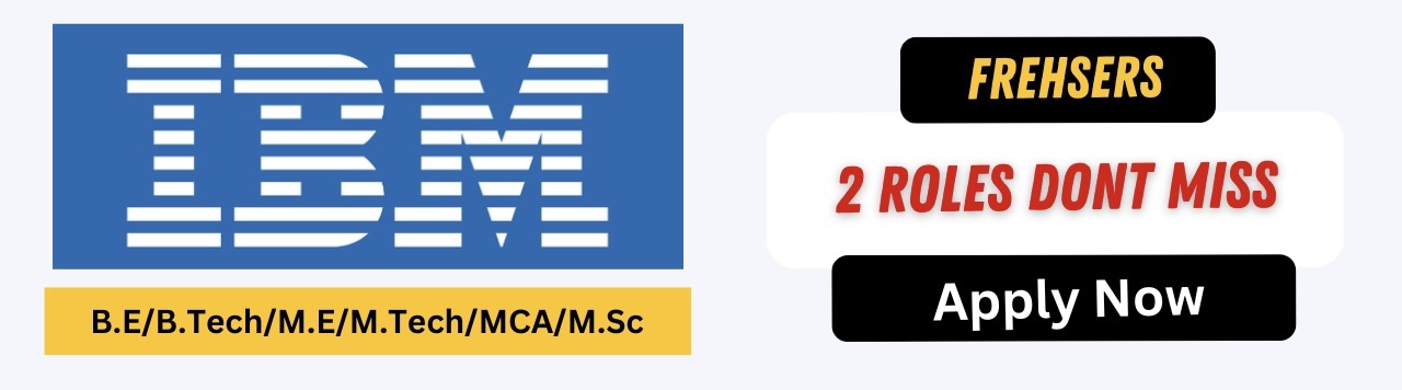 IBM Off Campus Drive 2024 | 2 roles | Apply Now - Classic Technology IBM Off Campus Drive 2024 | 2 roles | Apply Now - Classic Technology